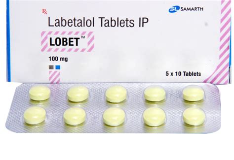 Lobet Labetalol 100 Mg Tablets Amarth Life Sciences Pvt Ltd At ₹ 100