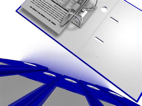Binders Stock Illustration Illustration Of Storage Open 20133081