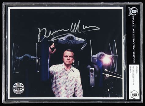 Dennis Muren Signed 8x10 Photo Beckett Pristine Auction