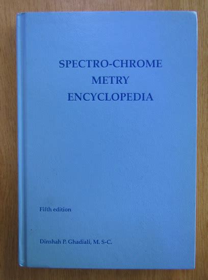 Dinshah P Ghadiali Spectro Chrome Metry Encyclopedia Cumpără