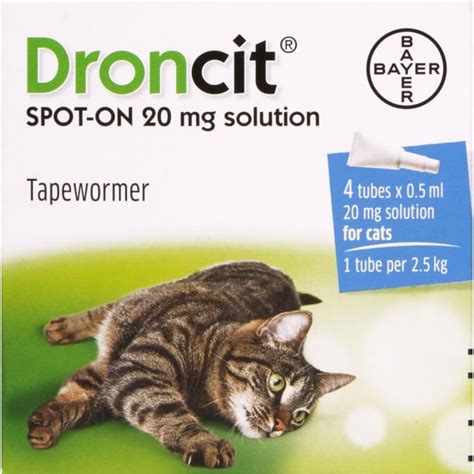 Drontal Droncit Spot On Pet Medicines And Food From Evans Pharmacy Uk