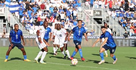 La Selecta Salvadoreña No Pudo Con Martinica Y Debutó En Copa Oro Con