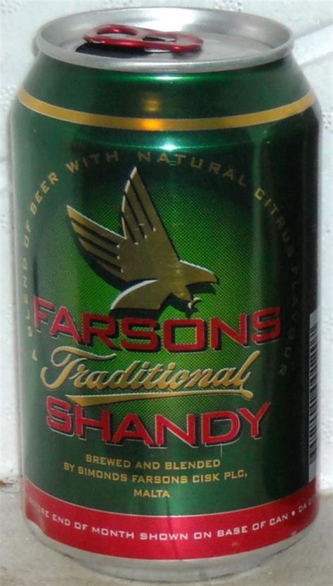 Farsons Shandy 330ml Malta