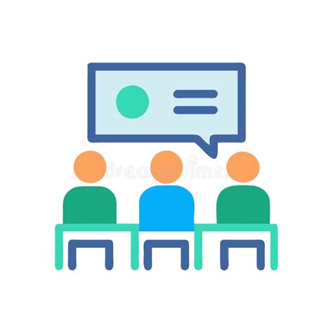 Educational Classroom Icon Design Stock Vector Illustration Of Learning Outline 351933769