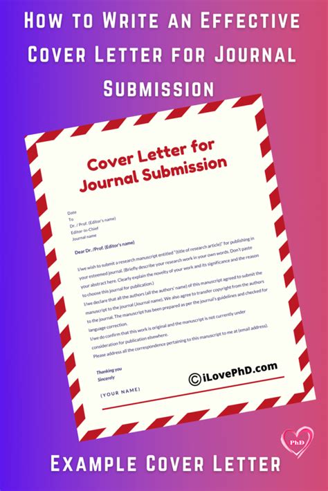 Journal Submission Cover Letter Writing A Cover Letter For Q1 Journal