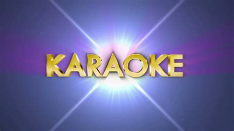 Karaoke Gold Text In Particles Rendering Stock Motion Graphics Sbv