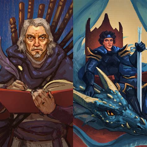 Artstation Dragonlance Tarot Cards