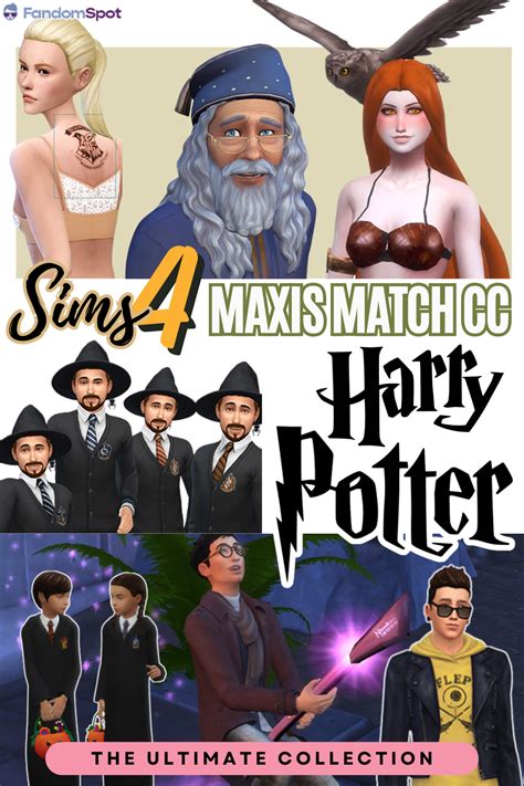 Sims 4 Cc Harry Potter Artofit