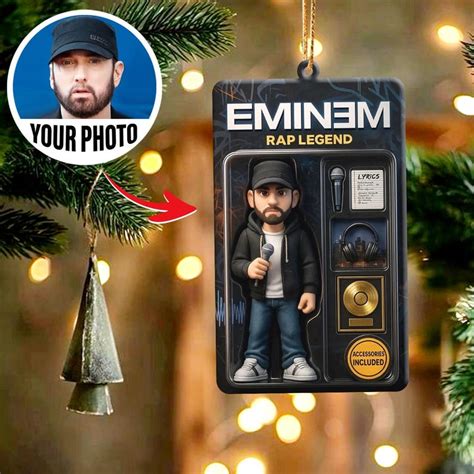 Custom Rapper Ornament 2025 Personalized Mini Figure T Hip Hop