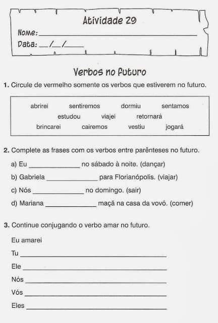 15 Ideias De Atividades Com Verbos Atividades Com Verbos Atividades