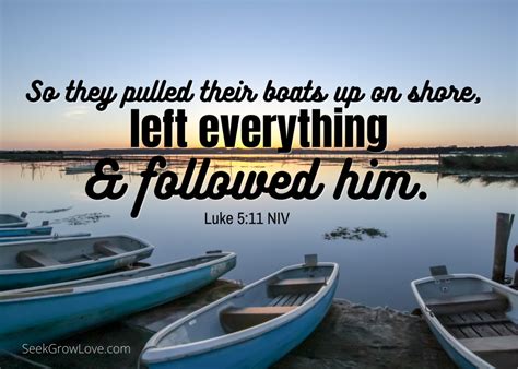 The Second Of This Weeks Bible Readings Luke 51 11 Niv Jesus Calls