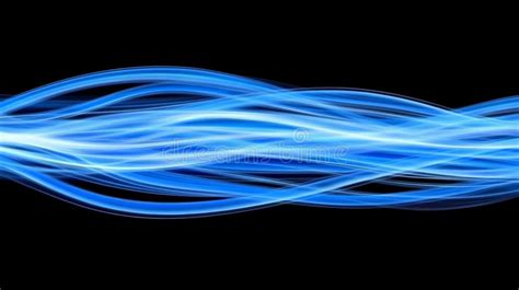 Abstract Blue Fire Background Vibrant Flames And Glowing Embers In A