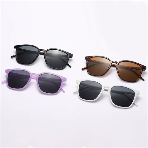 Simple Retro Sunglasses Womenmen Square Trend Eyeglasses Women High