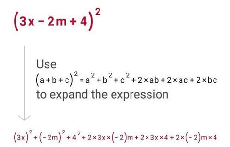 Expand 3x 2m4²pls Tell Me Ans