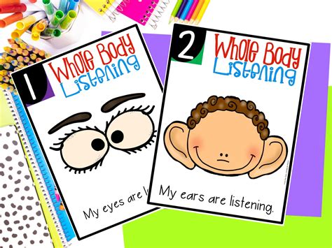 Whole Body Listening Posterbehavior Management50 Off Etsy