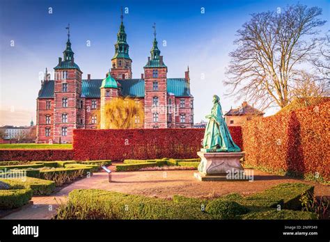 Copenhagen Denmark Rosenborg Slot Is A 17th Century Castle Known For