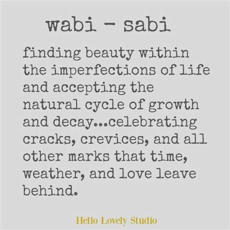 Wabi Sabi Inspirational Words Quotes Soul Quotes