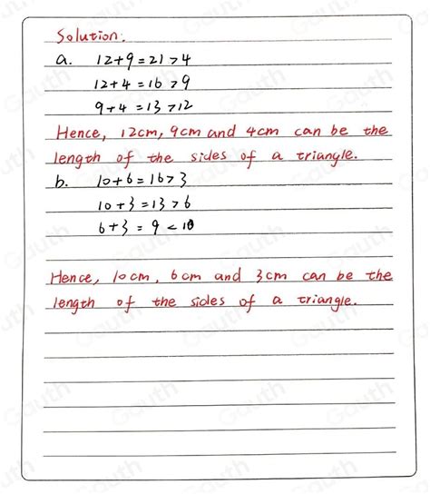 Solved Solution A B Activity 1 Letermine Which Segments Of The