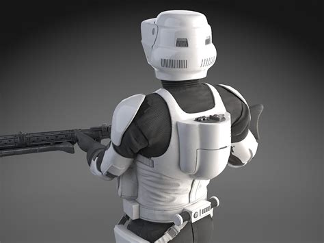 Star Wars Scout Trooper 3d Model By Squir
