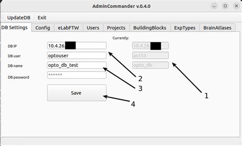 AdminCommander Documentation Of The Data Structure Elabbook Etc