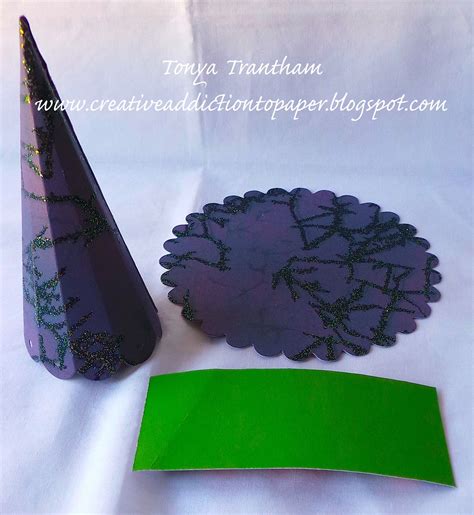 Creative Addiction To Paper Witch Candy Box