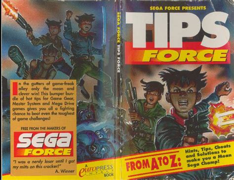 Sega Force 07 Jul 1992 Suplemento Tips Force Datassette