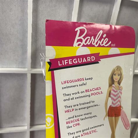 •reduced• Barbie Mattel Lifeguard Doll S