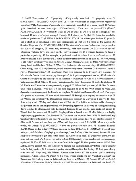 Becoming Jane Script Pdf Leisure