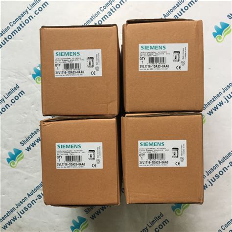 Siemens 3vl1716 1da33 0aa0 Circuit Breaker Vl160x N Standard Breaking