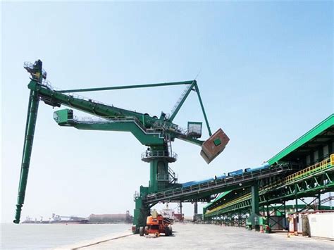 The Structure Of The Screw Type Ship Unloader China Crane