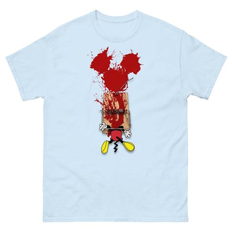 Mickey Trapped T Shirt Design Mouse Trap Etsy