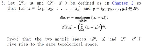 Solved Let Rn D And Rn D Be Defined As In Chapter So Chegg