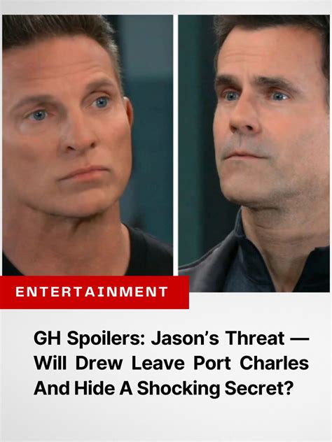 General General Hospital Spoilers Reveal Jason Morgans Steve Burton