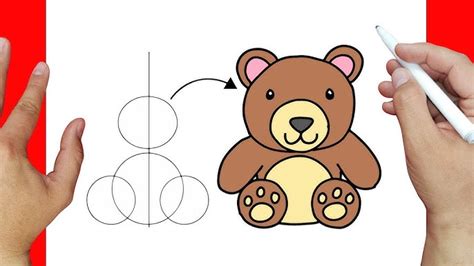 Cómo Dibujar Un Oso Paso A Paso Bear Tutorial Más De 396