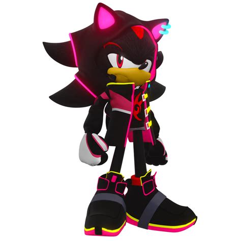 Neon Suit Shadow Render Sonic Rumble By Soniconbox On Deviantart