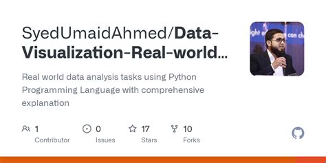 Github Syedumaidahmeddata Visualization Real World Projects With Reports Real World Data