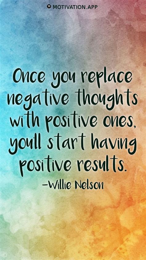 Replace Negative Thoughts With Positive Ones