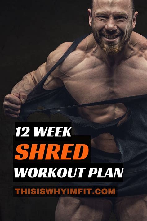 Transform Your Body The Ultimate 12 Week Shred Workout Plan In 2025
