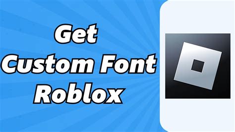 How To Get Custom Font Roblox Fast And Easy Youtube