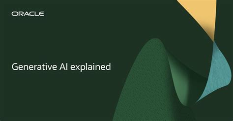Oracle Cloud On Linkedin Missed The Memo On Generative Ai Learn How It Works Keys To Success