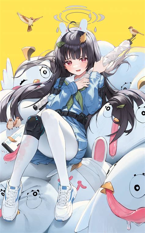 Wallpaper Anime Girls Blue Archive 1280x2055 Lrxv 2269072 Hd