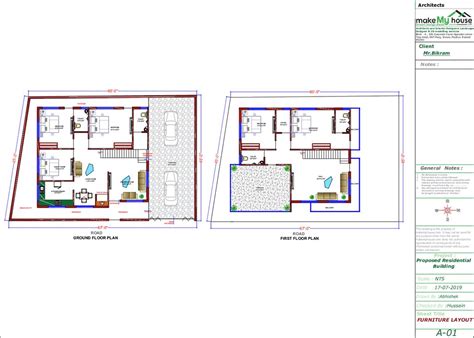 Buy 60x45 House Plan 60 By 45 Front Elevation Design 2700sqrft Home Naksha