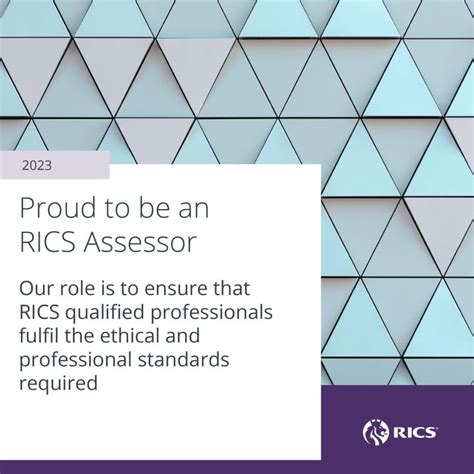 I Am Immensely Proud Of Being An Rics Assessor It Was An Absolute