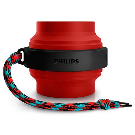 Philips Flex Bt2000b37 Bluetooth Wireless Portable Speaker Black