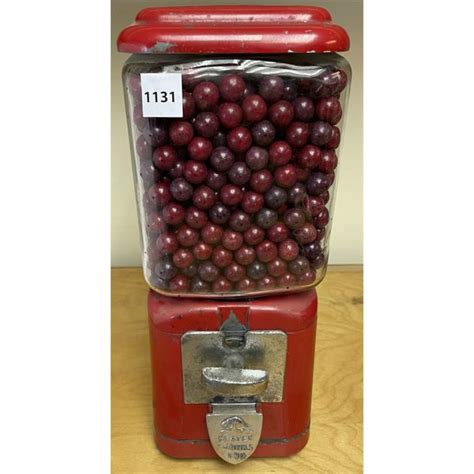 Vintage Beaver Gumball Machine