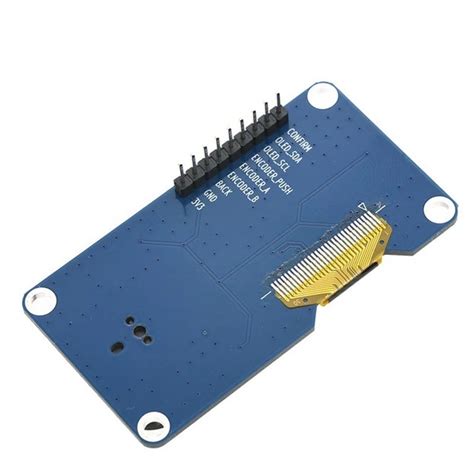 Combination Module For Oled Displays With Ec11 Rotary Encoder And Iic
