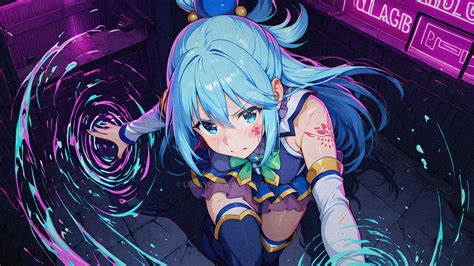 01172 Aqua Konosuba By Luckyorca On Deviantart