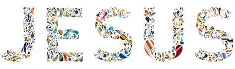 Jesus Word Clip Art Image Clipsafari