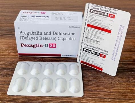 Pregabalin And Duloxetine Delayed Release Capsules Manufacturer Supplier And Franchise
