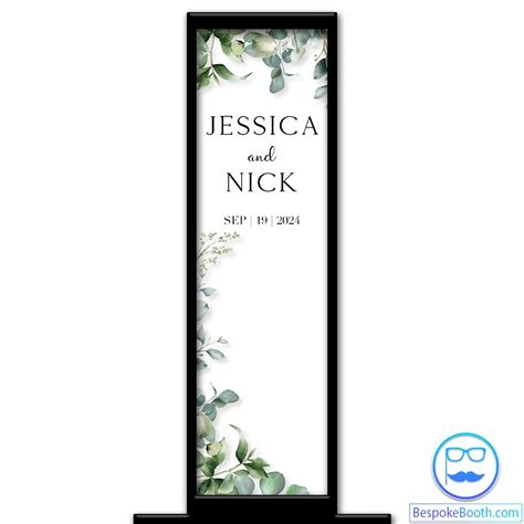 Eucalyptus Wedding Bespokebooth